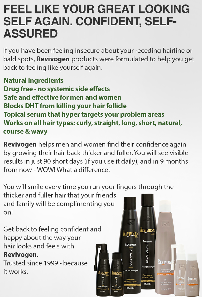 Scalp Therapy | Shampoo | Hair Loss Prevention | Revivogen®
