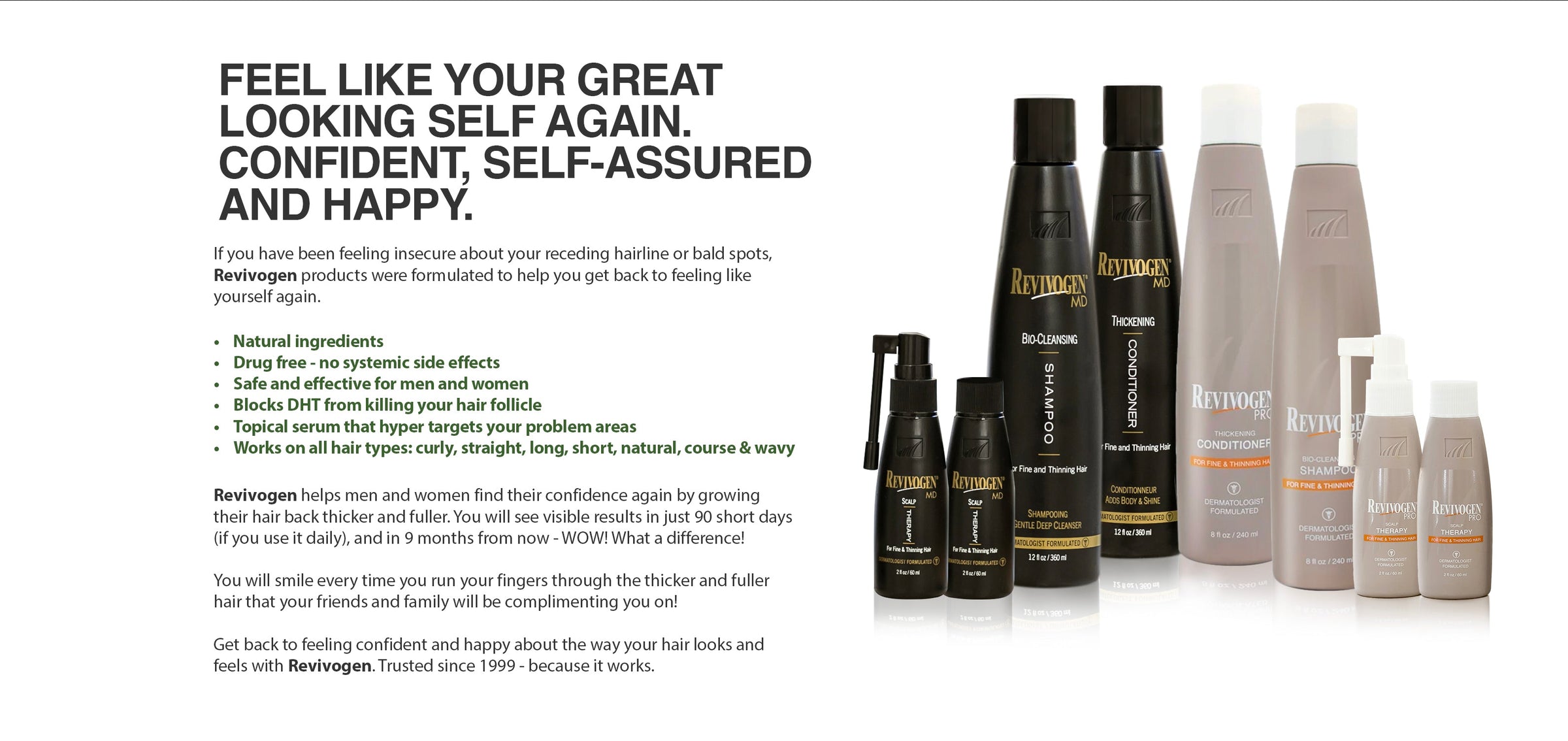 Scalp Therapy | Shampoo | Hair Loss Prevention | Revivogen®